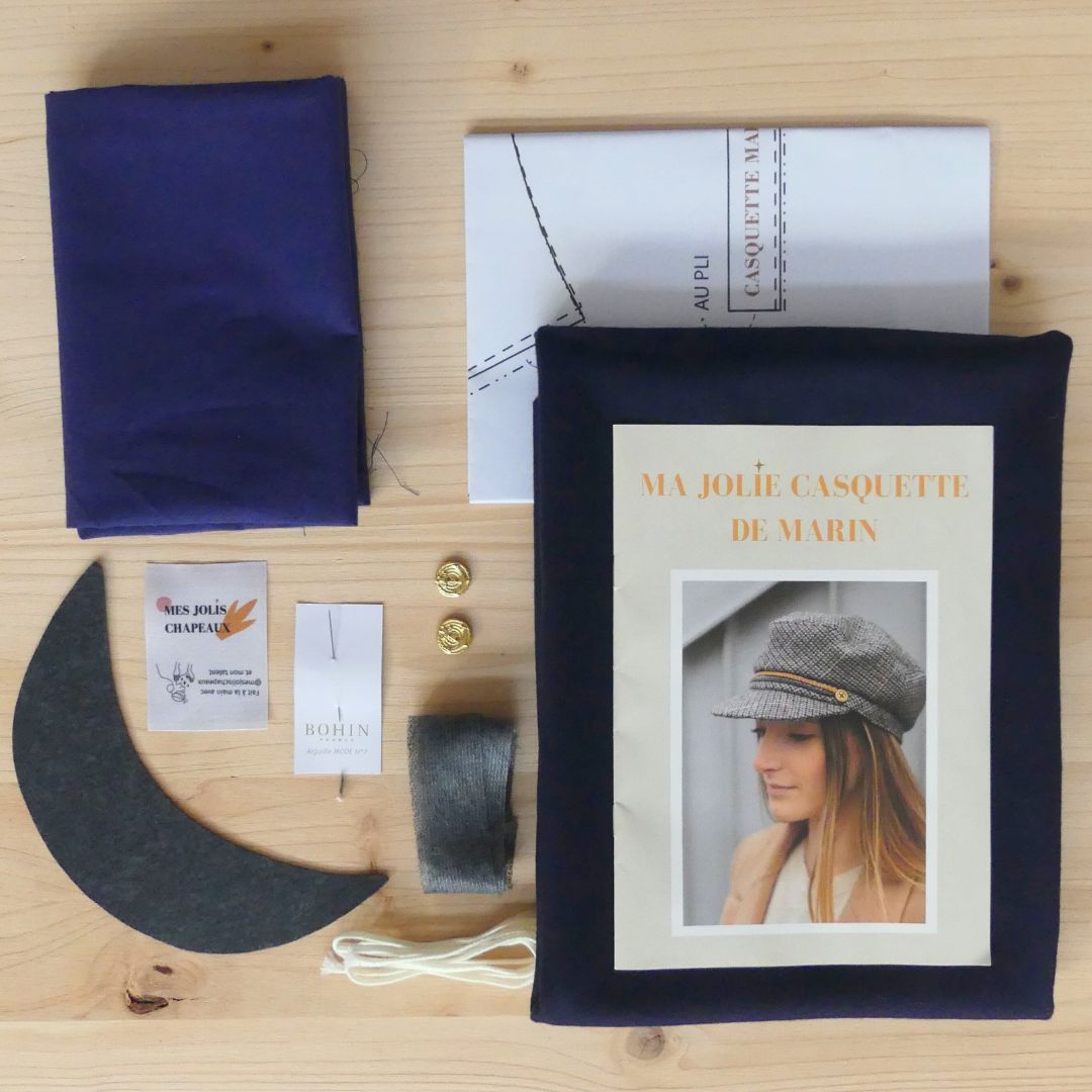 Patron de béret - Tuto pour coudre un béret